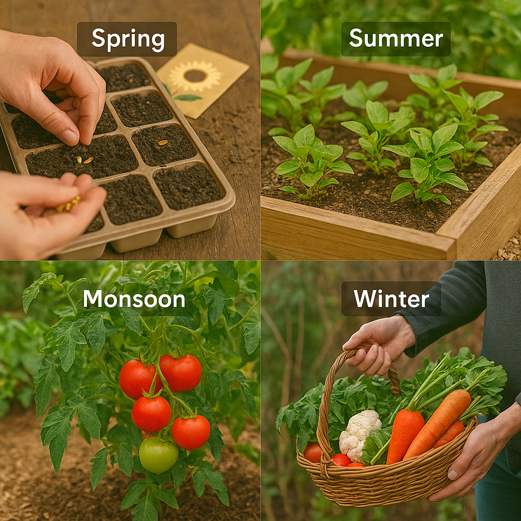 Seasonal Seed Sowing Guide for Home Gardeners – Pure Asia Seeds