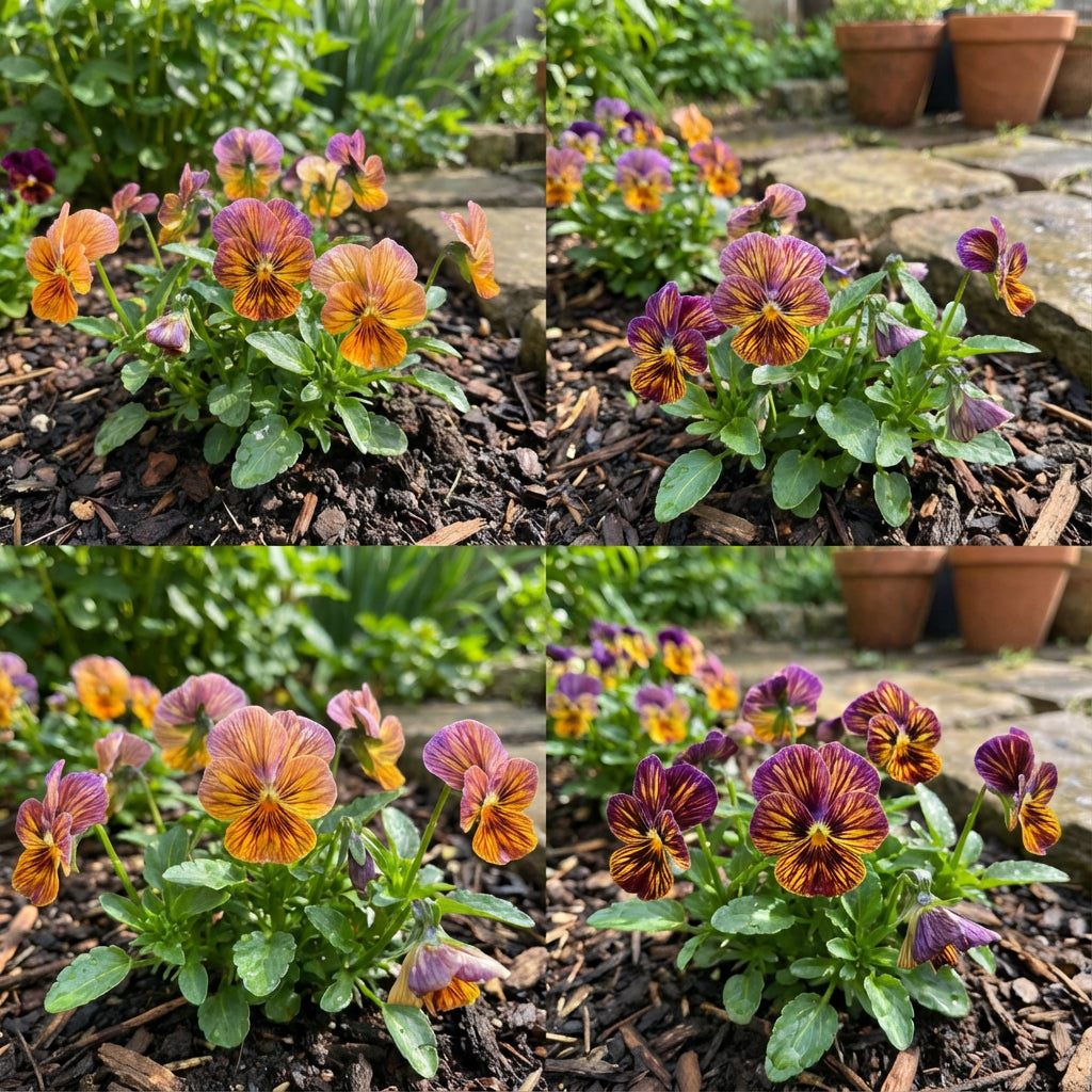 Buy Planting Guide for Mixed Viola Tiger Flower Seeds – Pure Asia Seeds