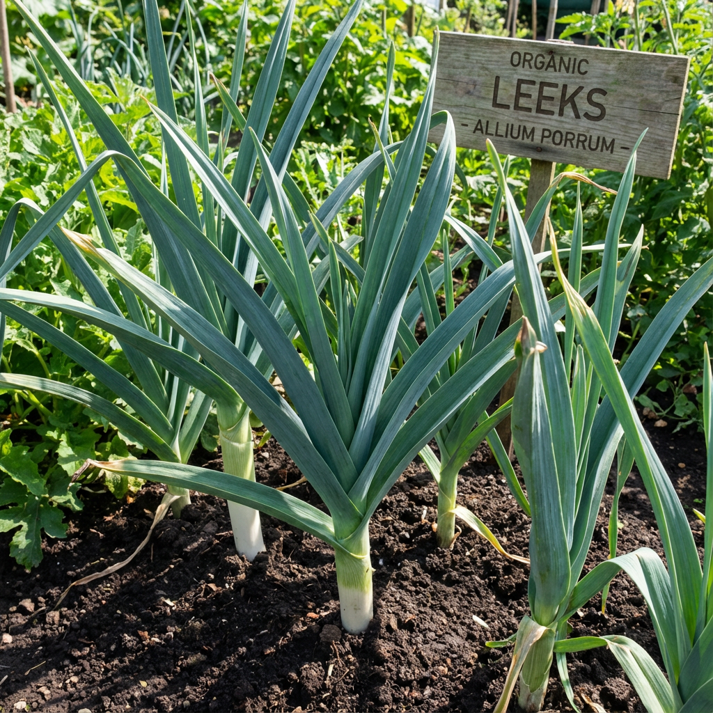 Leek Allium Porrum Vegetable Seeds Organic Garden Seeds – Pure Asia Seeds