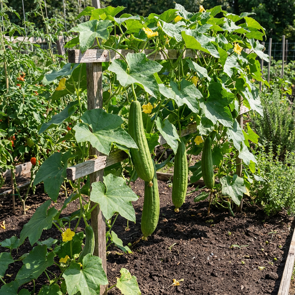 Luffa Vegetable Seeds For Planting Organic Garden Seeds – Pure Asia Seeds